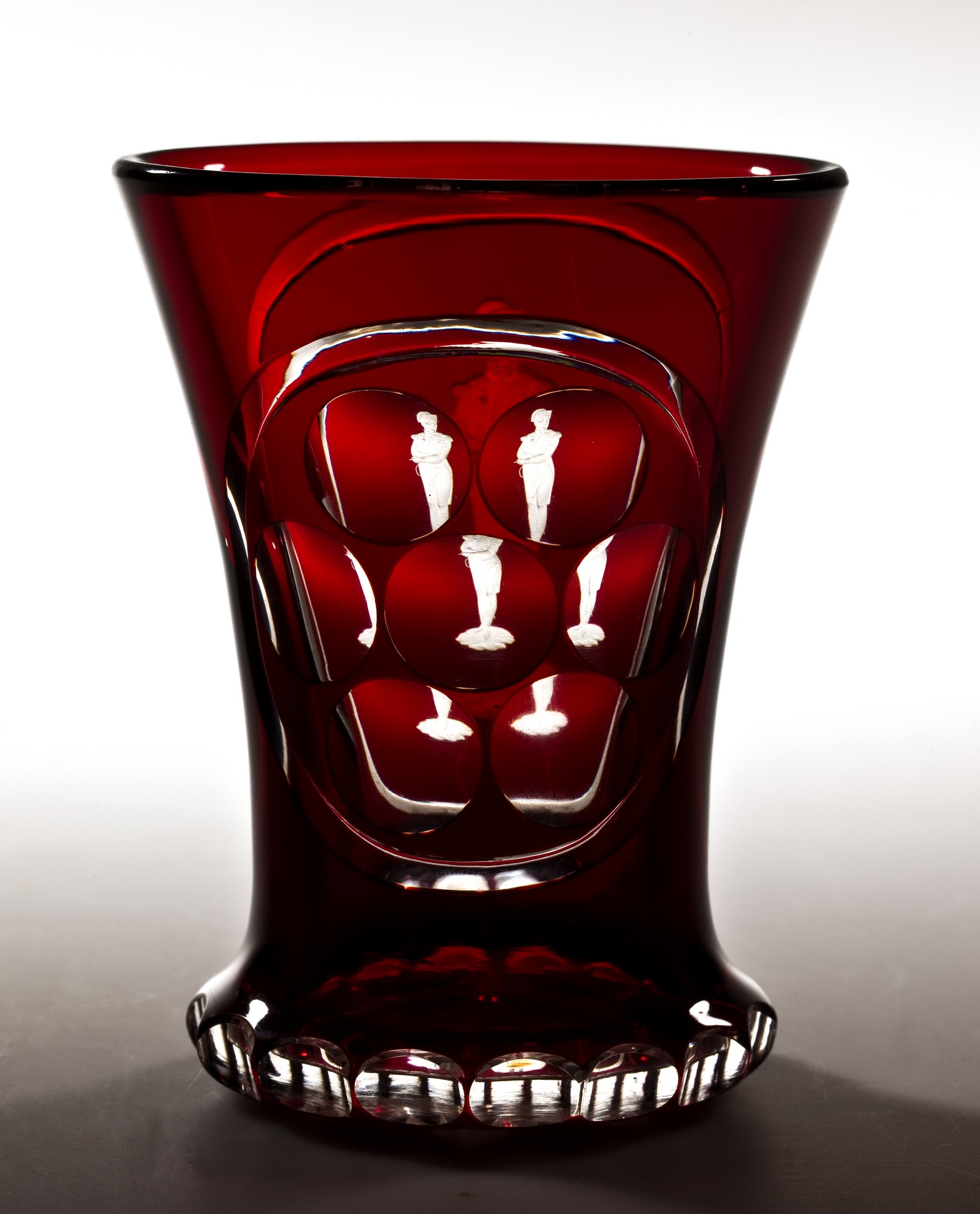 Rummer with a portrait of Napoleon